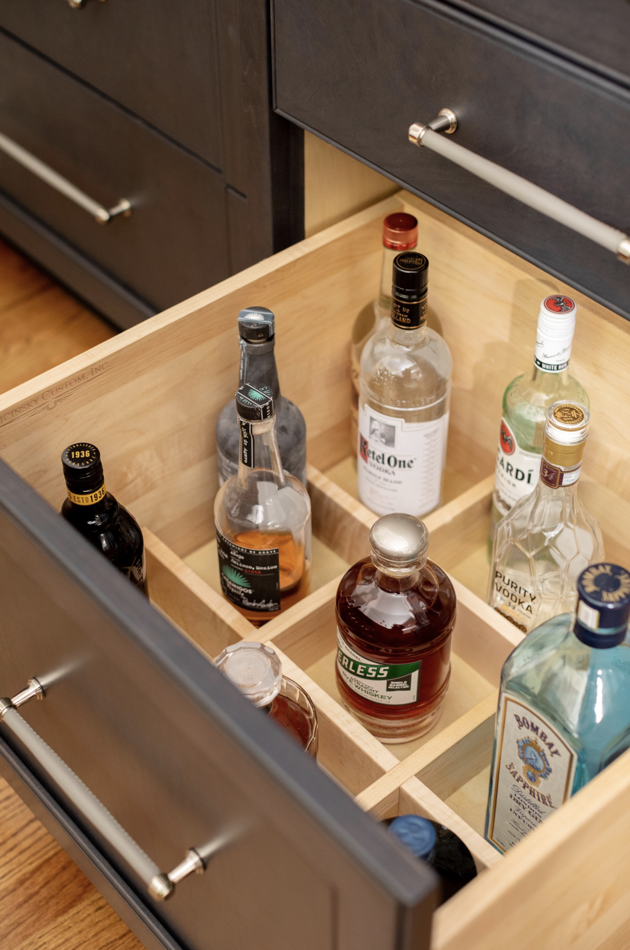 How to Create a Custom Home Bar-Enclave Circle Kitchen Reno - Part 2 ...